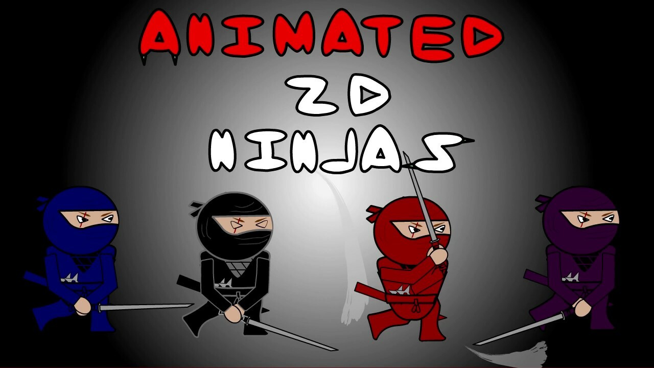ArtStation - Animated 2D Ninjas