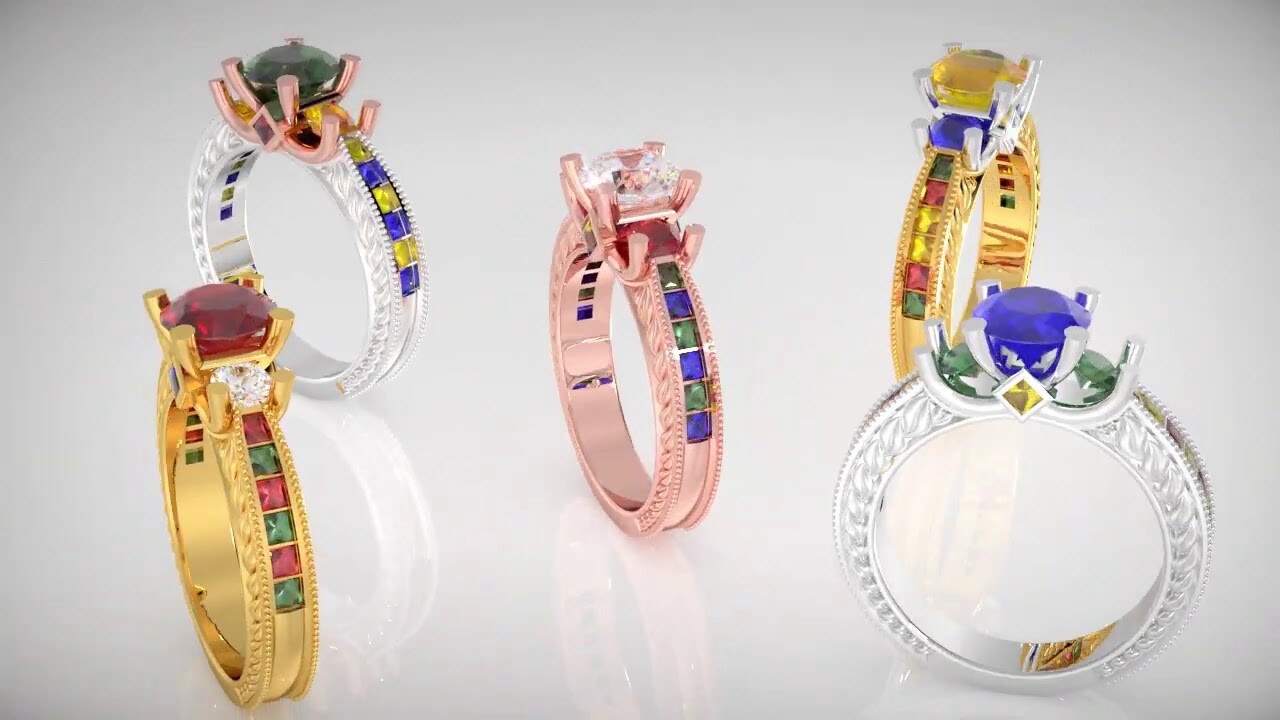 ArtStation - Jewellery Rendering Video