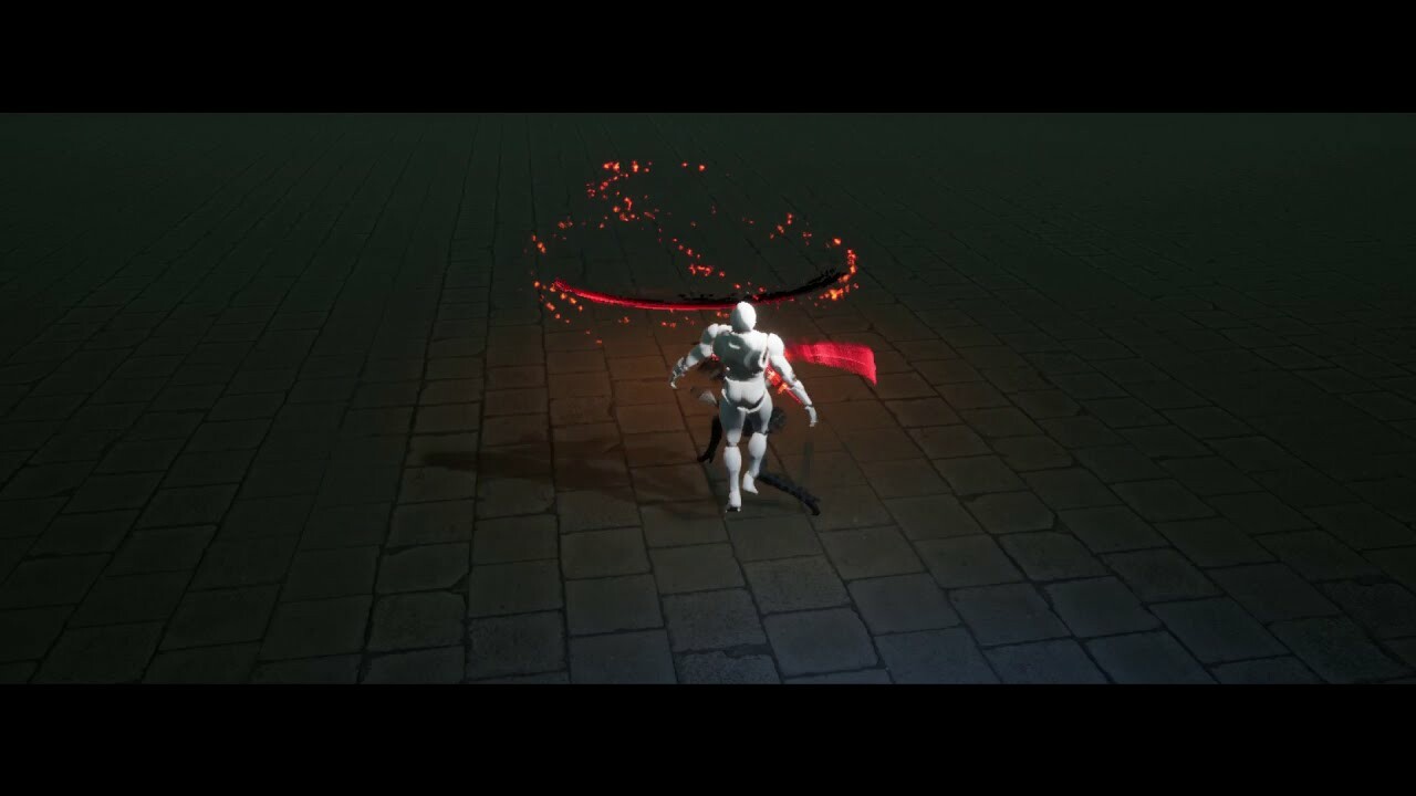 ArtStation - UE4 - Scythe Slash Effect