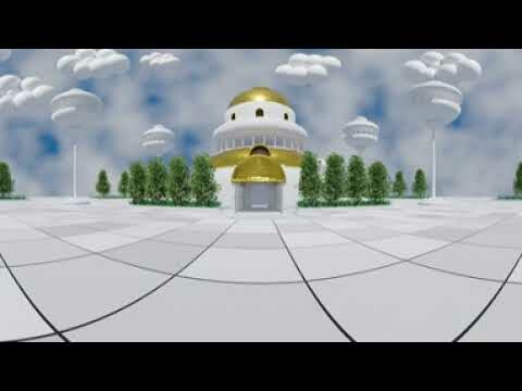 ArtStation - 360 Video Dragon Ball Z Kami's Lookout