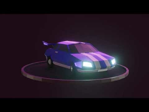 ArtStation - Low Poly Car