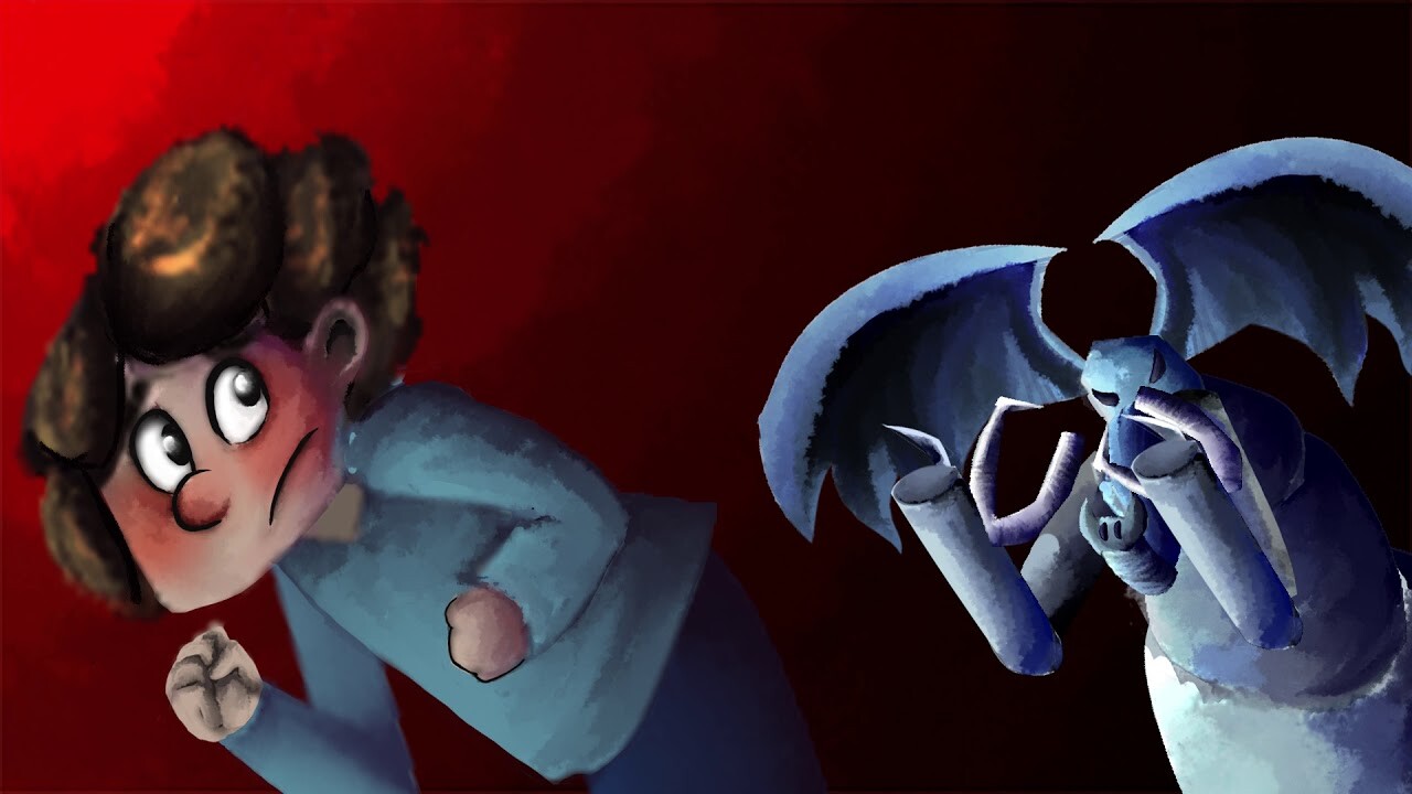 ArtStation - Being Brave at night