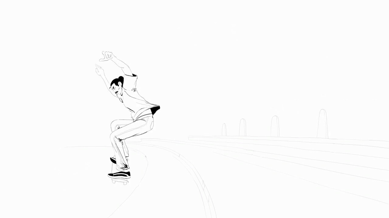 ArtStation - 2D Skate Animation