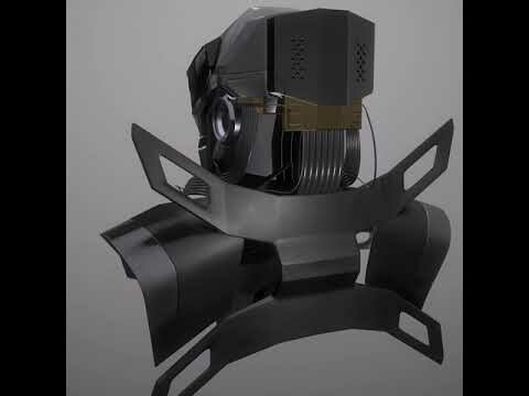 ArtStation - Robotic Head Piece