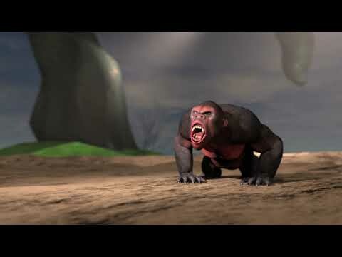 ArtStation - Creatures Fighting