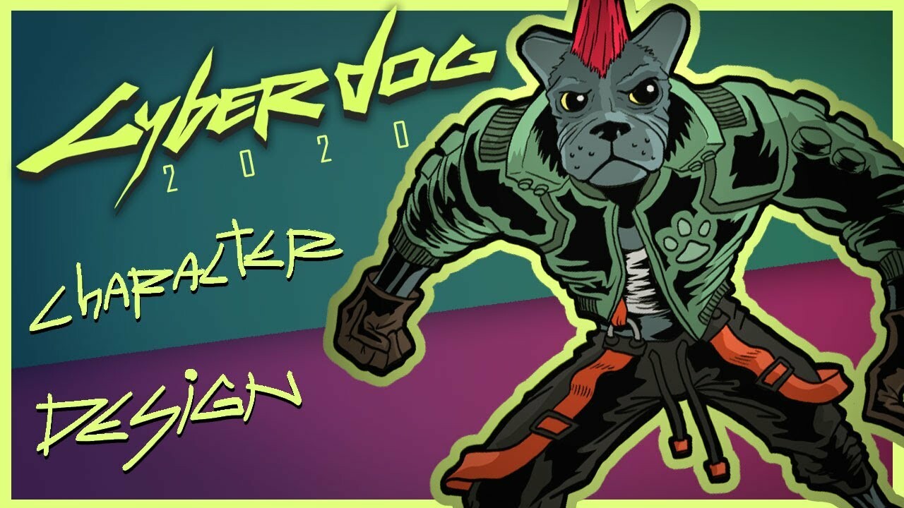 ArtStation - Character design - CYBERDOG 2020