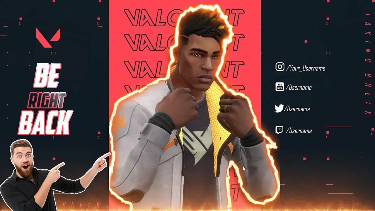 ArtStation - Valorant Stream overlay