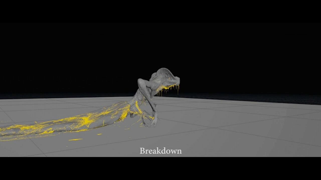 ArtStation - Houdini breakdown part 6 Slime & Saliva tool