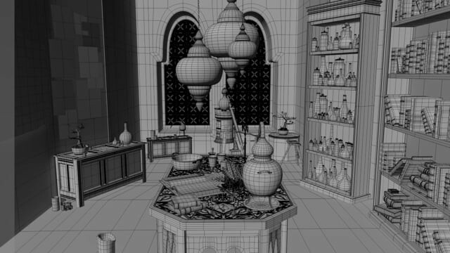 ArtStation - Alchemy Room