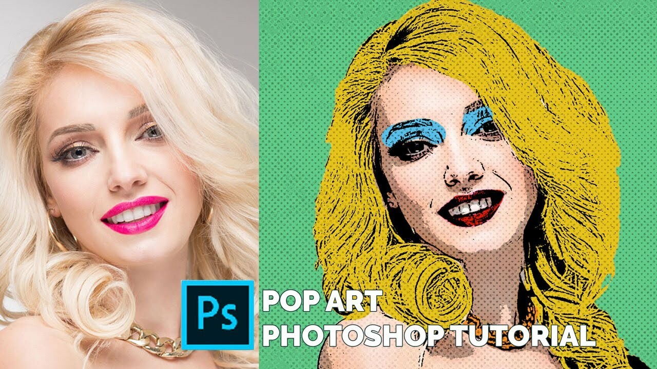 ArtStation - Warhol Effect / Pop Art Photoshop Tutorial
