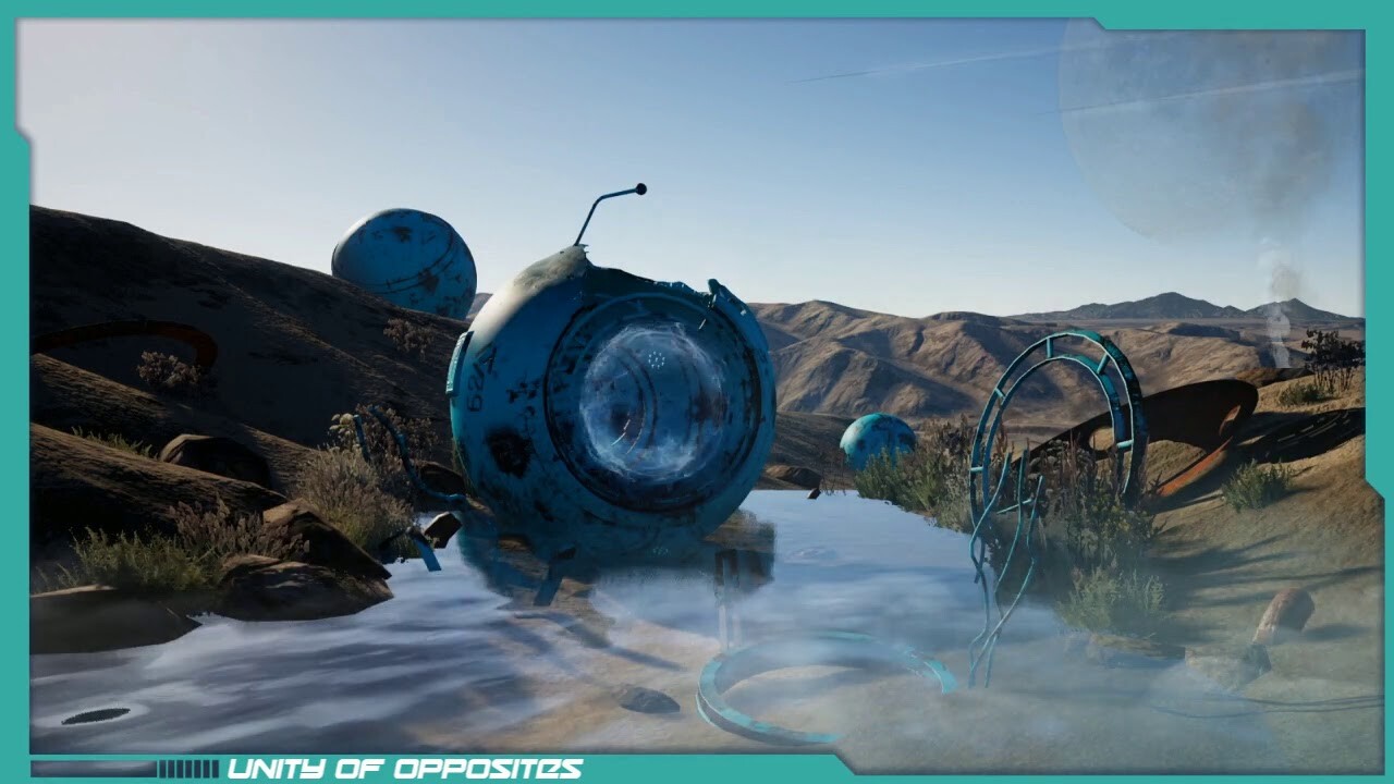 ArtStation - Broken Sphere - Unity of Opposites