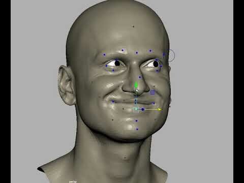 ArtStation - Point control based facial rigging