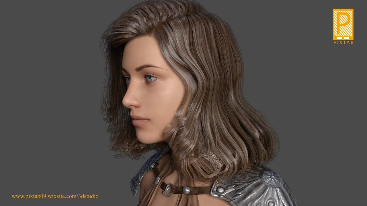 ArtStation - Realistic 3D Character Modeling