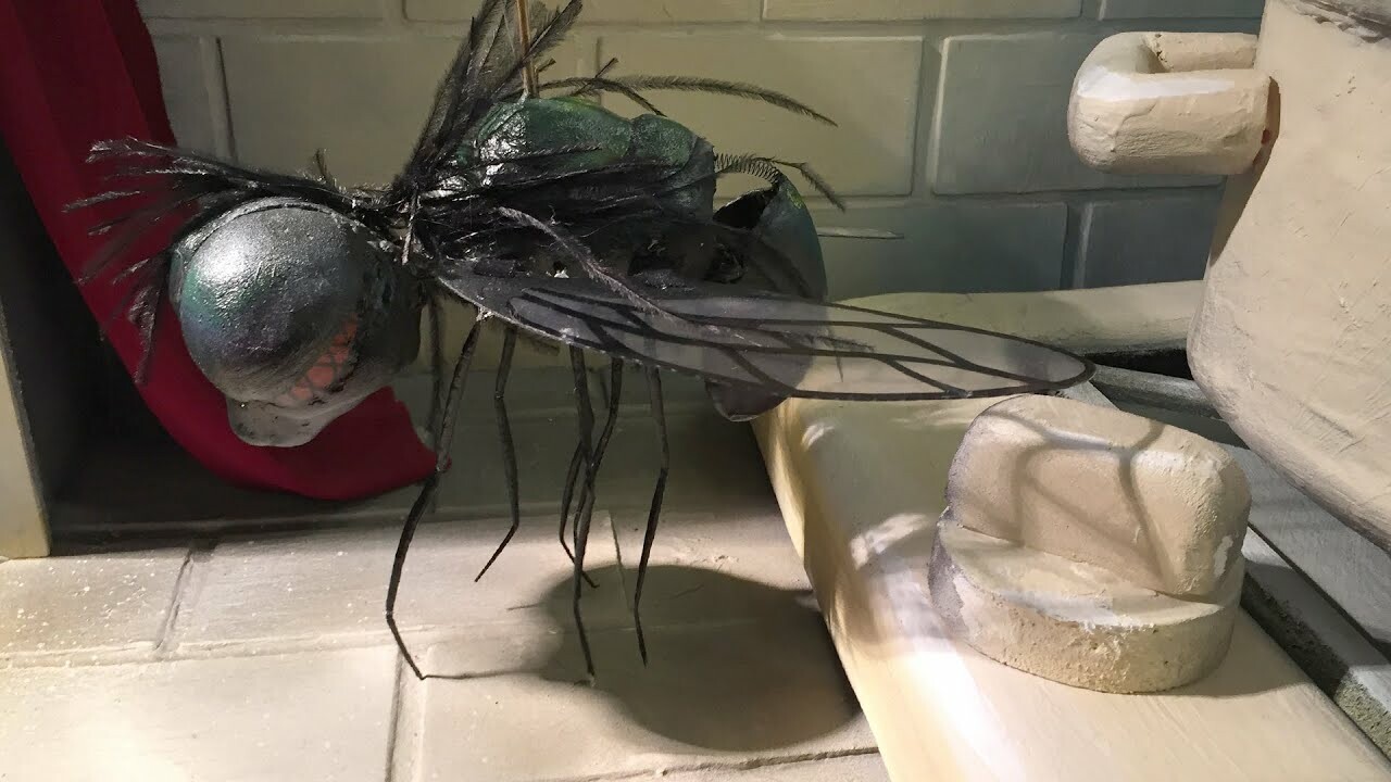 ArtStation - Experimental Puppet of a Fly.