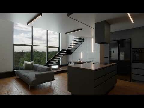 ArtStation - Interior Animation Render