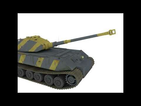 ArtStation - Tank Modelling (VK 4502 P)