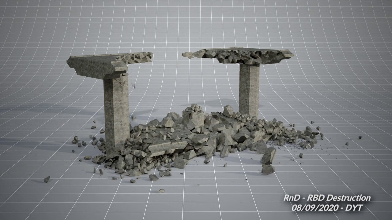 ArtStation - Houdini RBD Test