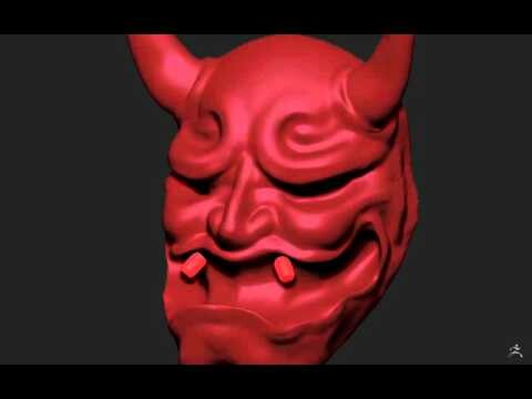 ArtStation - Demon Mask