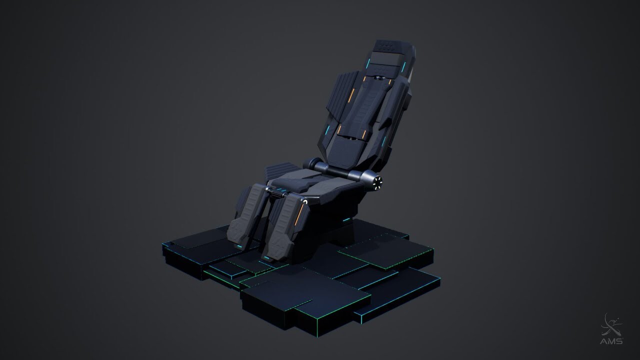 Jan Stalder - SciFi Pilot Chair