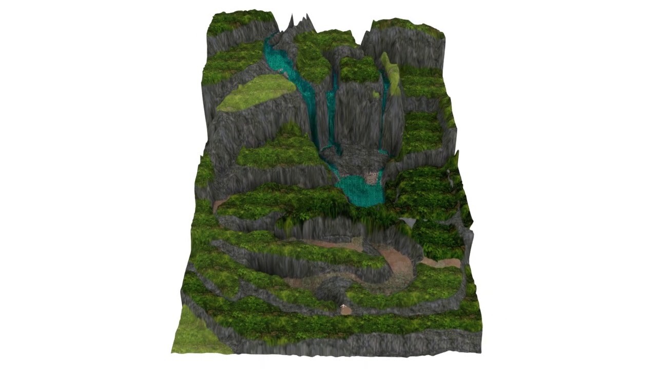 ArtStation - Creating a simple forest using Maya Dynamics