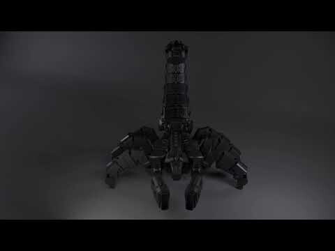 ArtStation - 3D Scorpion Robot