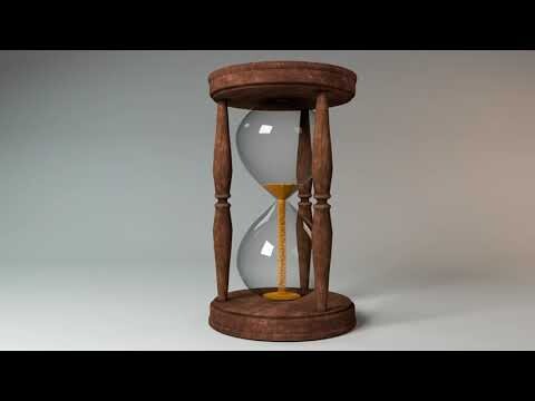 ArtStation - Animated Hourglass