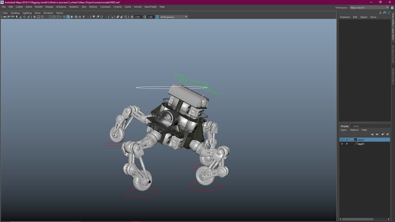 ArtStation - 3D Mechanical Rig
