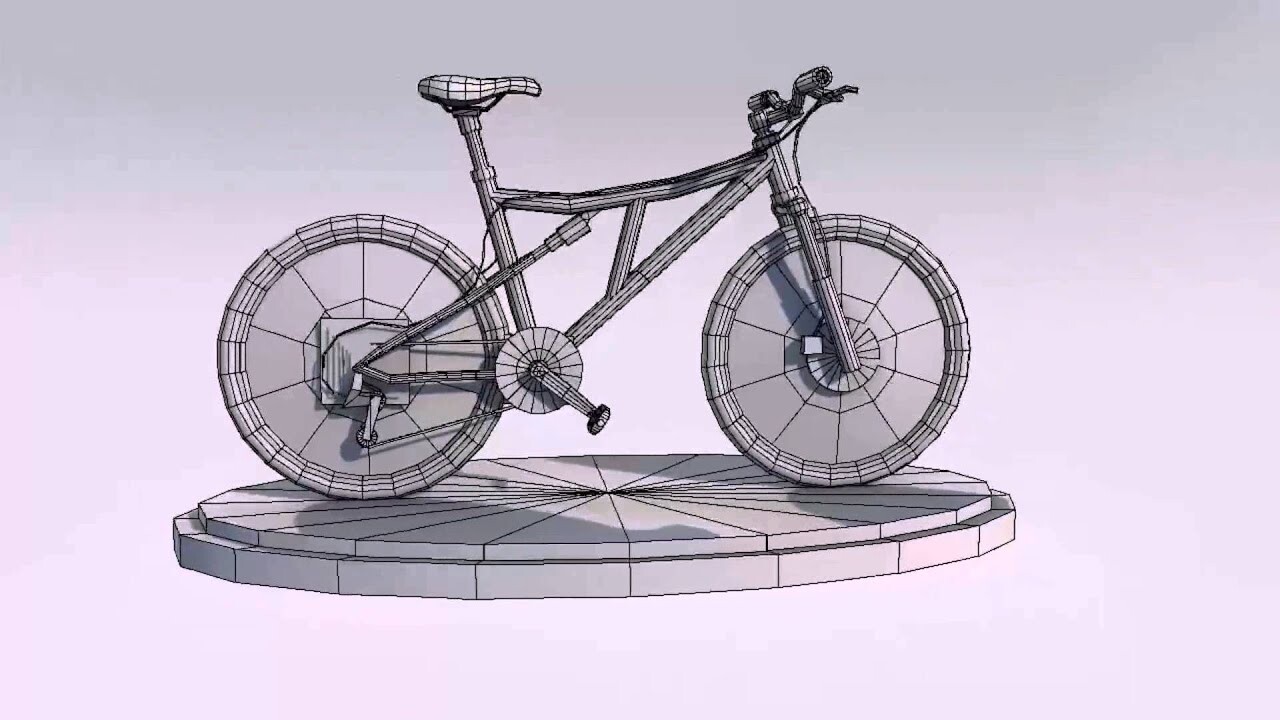 ArtStation - Mountain Bike 04 3D Model
