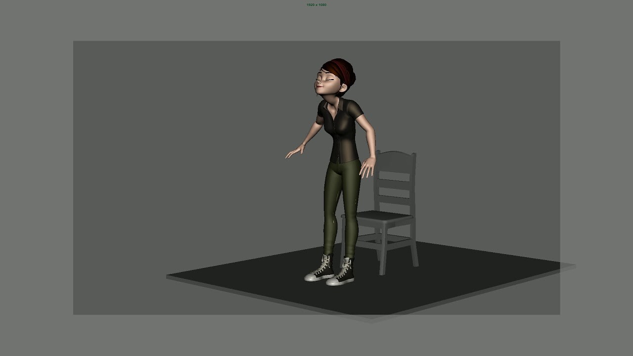 ArtStation - Standing Up Animation