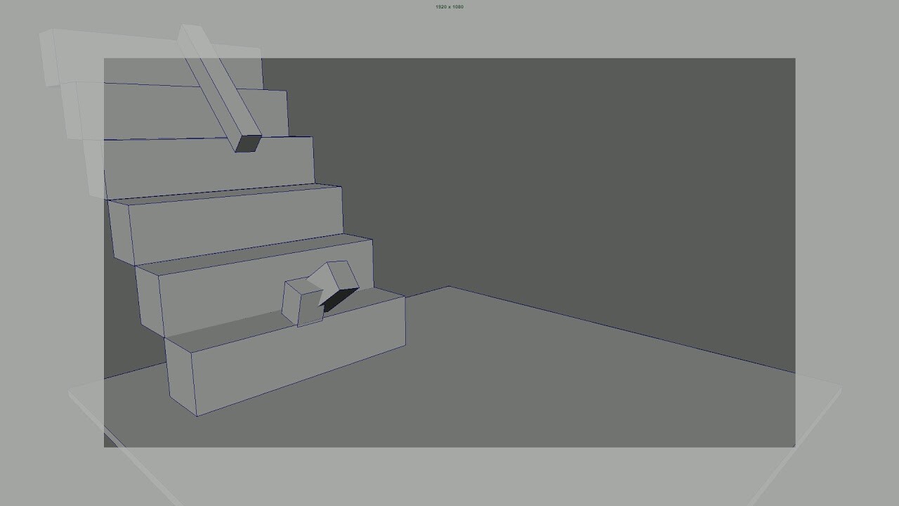 ArtStation - Falling Brick Animation