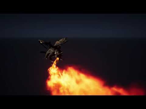 ArtStation - UE4 VFX - Dragon's Fire