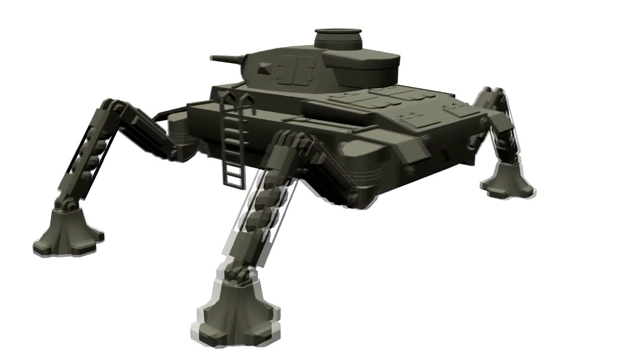 ArtStation - Dieselpunk Tank