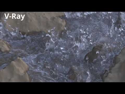 ArtStation - River Simulation by houdini