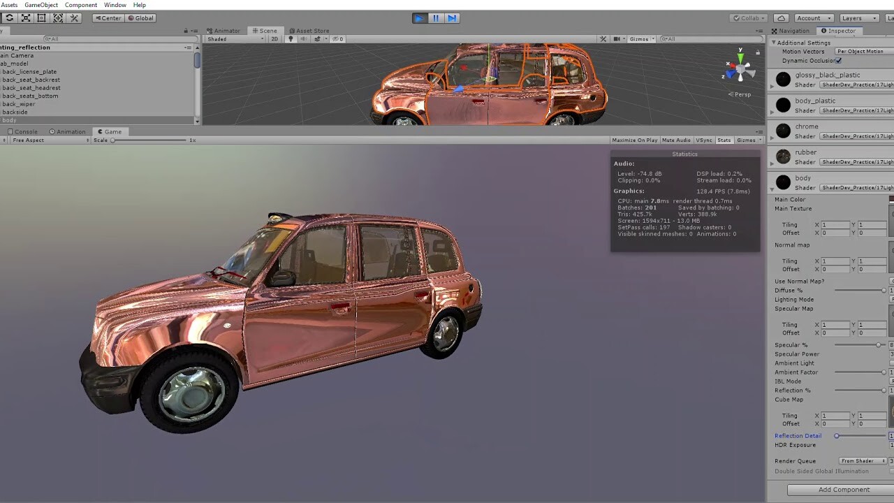 ArtStation - Image based Reflection Shader