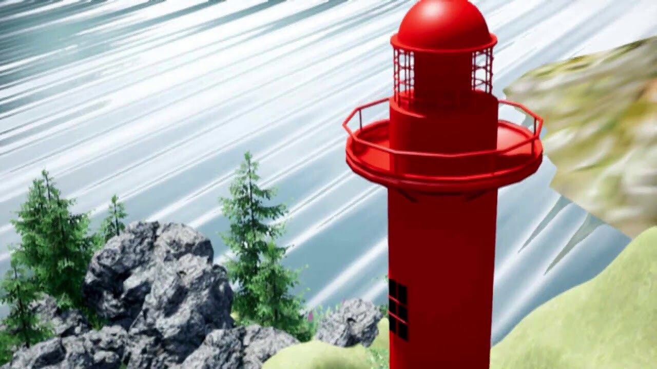 ArtStation - Lighthouse - progress from unreal engine