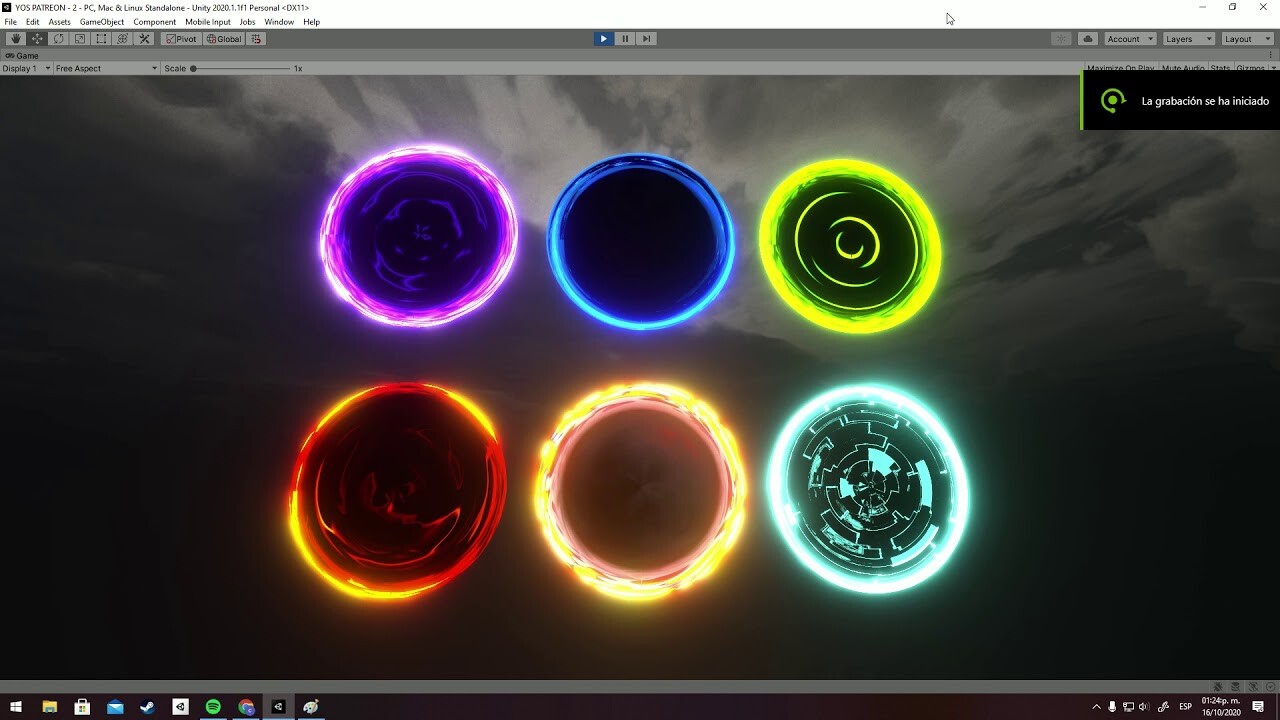 ArtStation - UNITY MAGIC ORBS VFX
