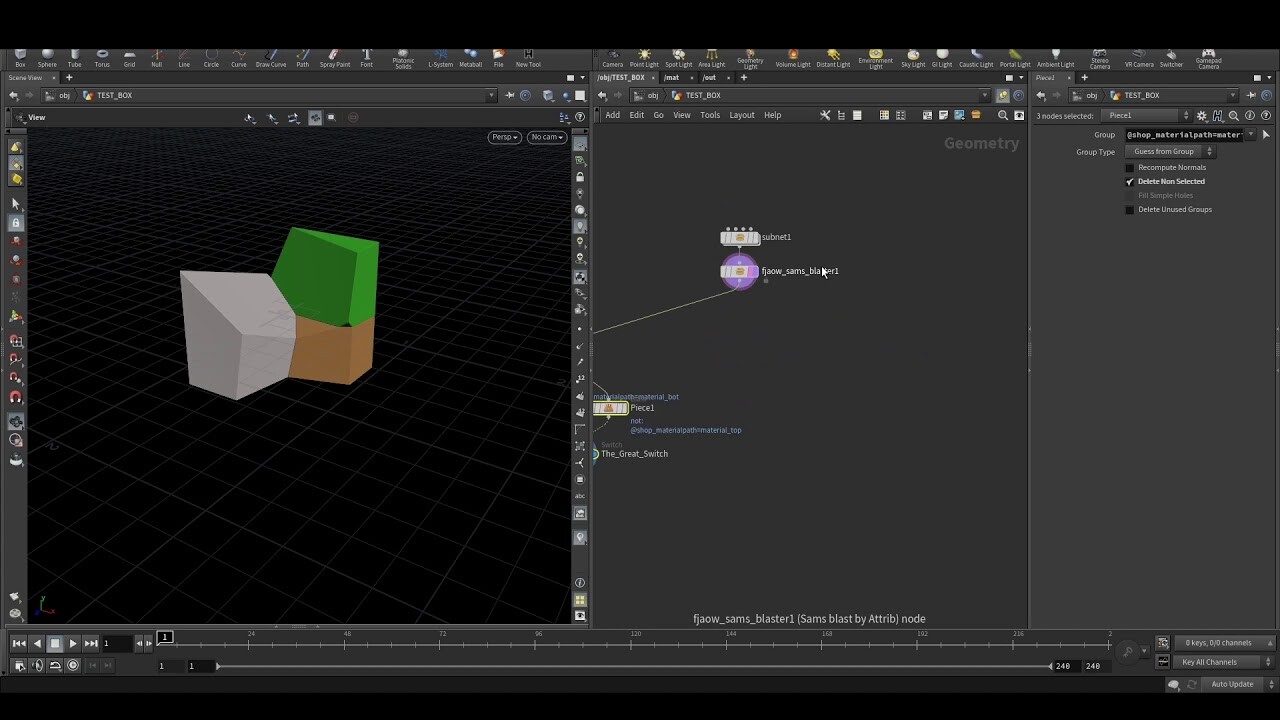 ArtStation - My first python tool for Houdini