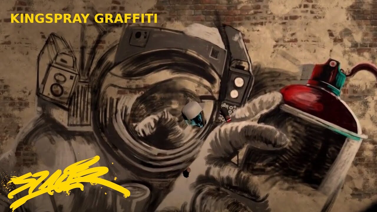 ArtStation - SPACER STREETART - Kingspray Graffiti Simulator.