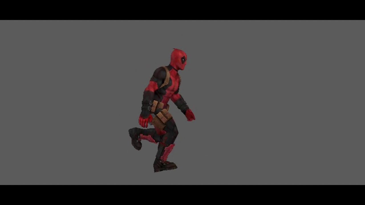 ArtStation - Deadpool Run Cycle