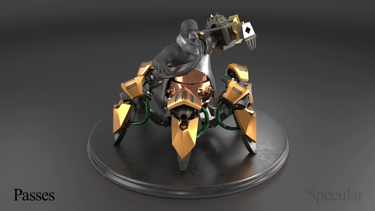 ArtStation - Urgot 3D Model