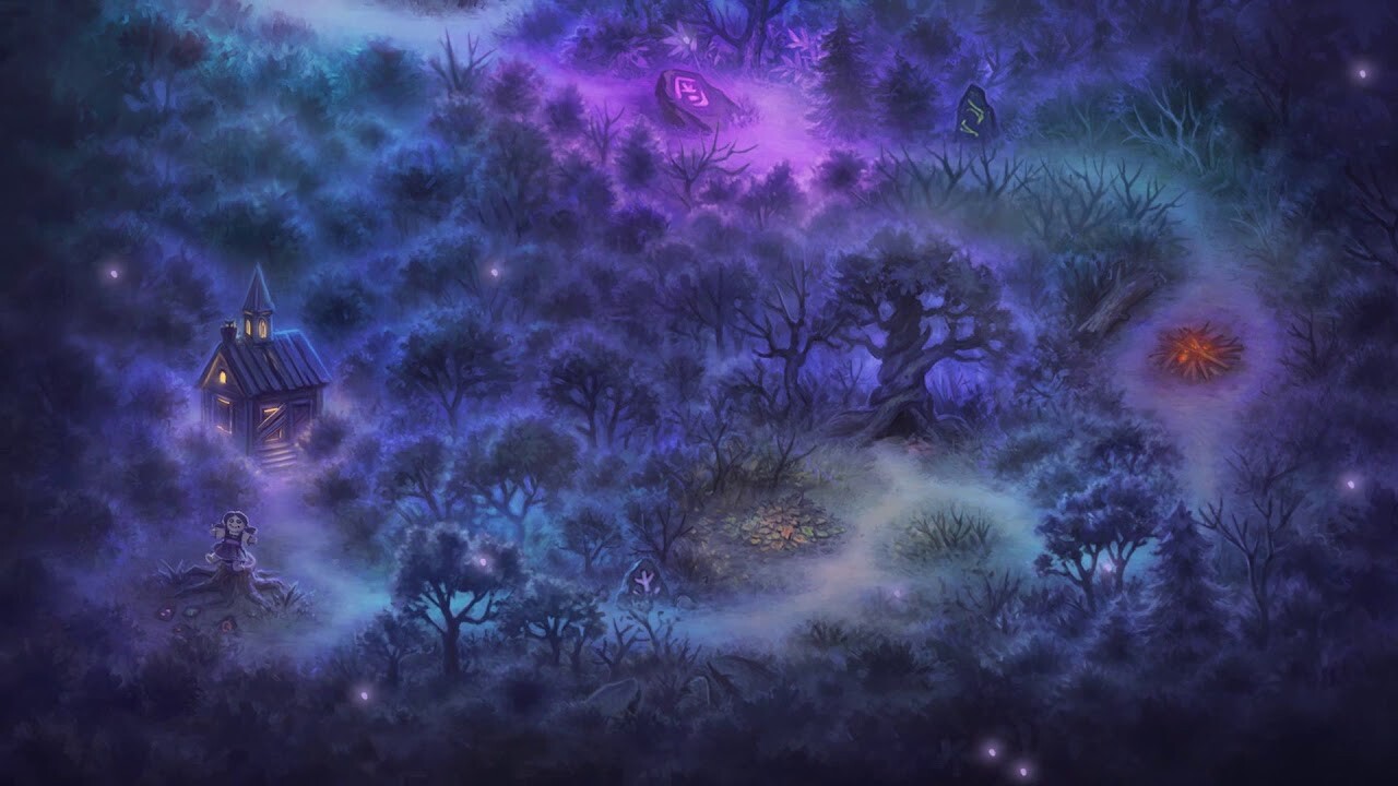 ArtStation - Animated Map for a Mobile Game