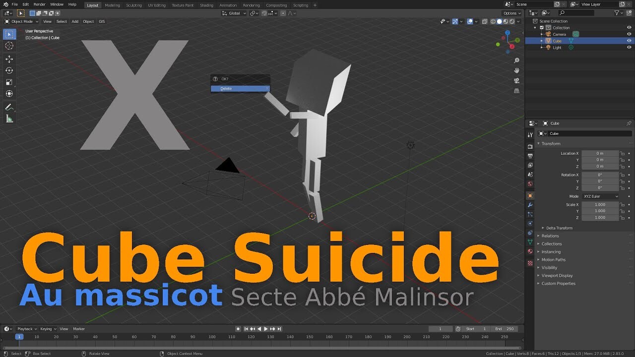 ArtStation - Delete cube