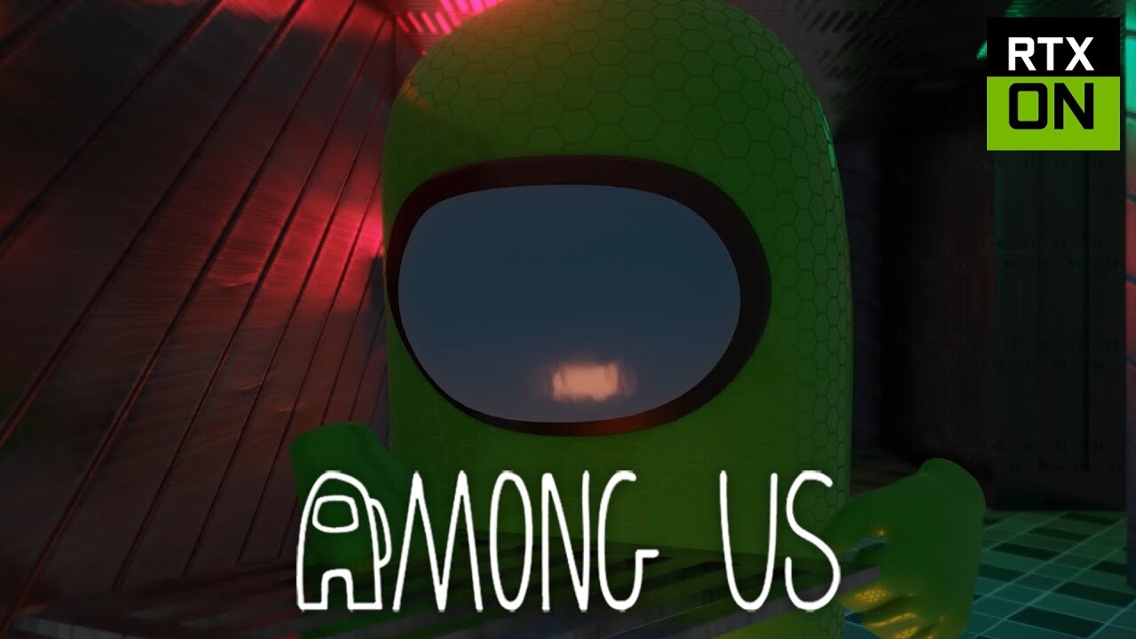 ArtStation - Among Us RTX On (First Time Being An Impostor) - 3D Animation