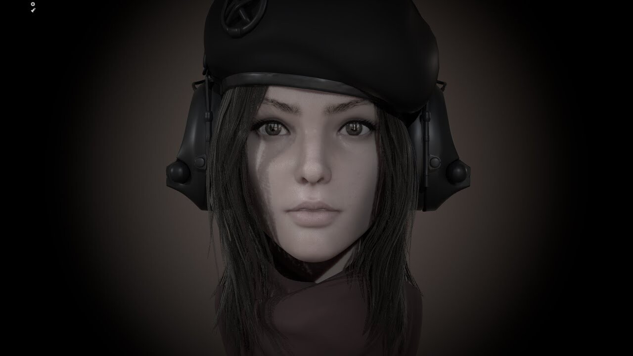 ArtStation - Girl Face