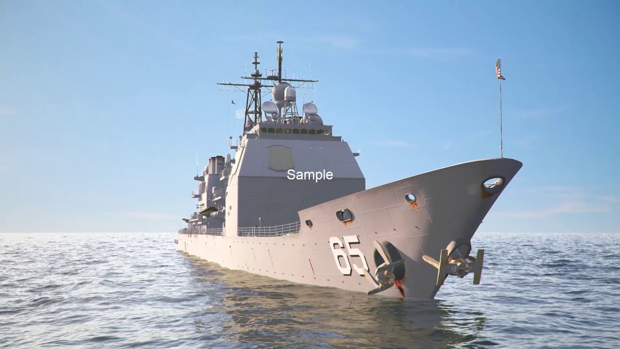 ArtStation - Battleship render test