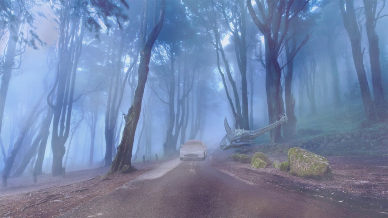 ArtStation - Car in the mist