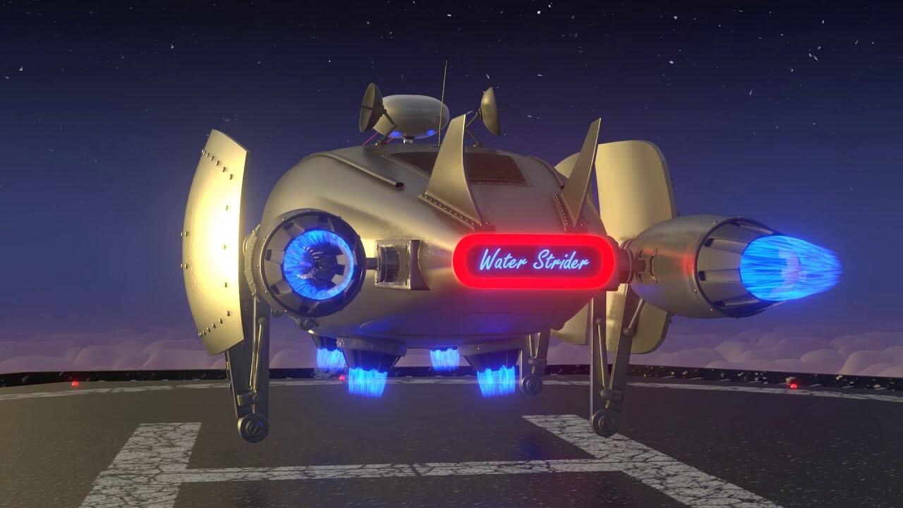 ArtStation - Spaceship • Short Film • Animation • Sci-Fi