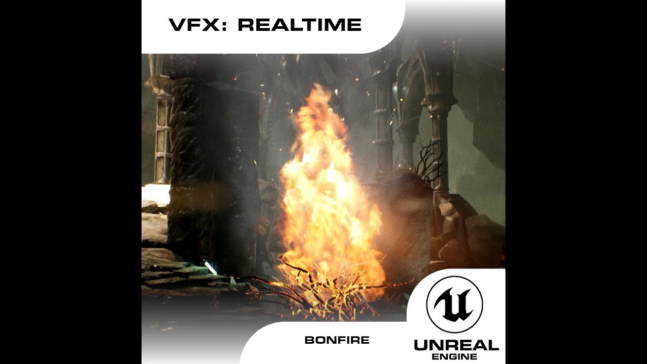 ArtStation - UE4 VFX: Bonfire