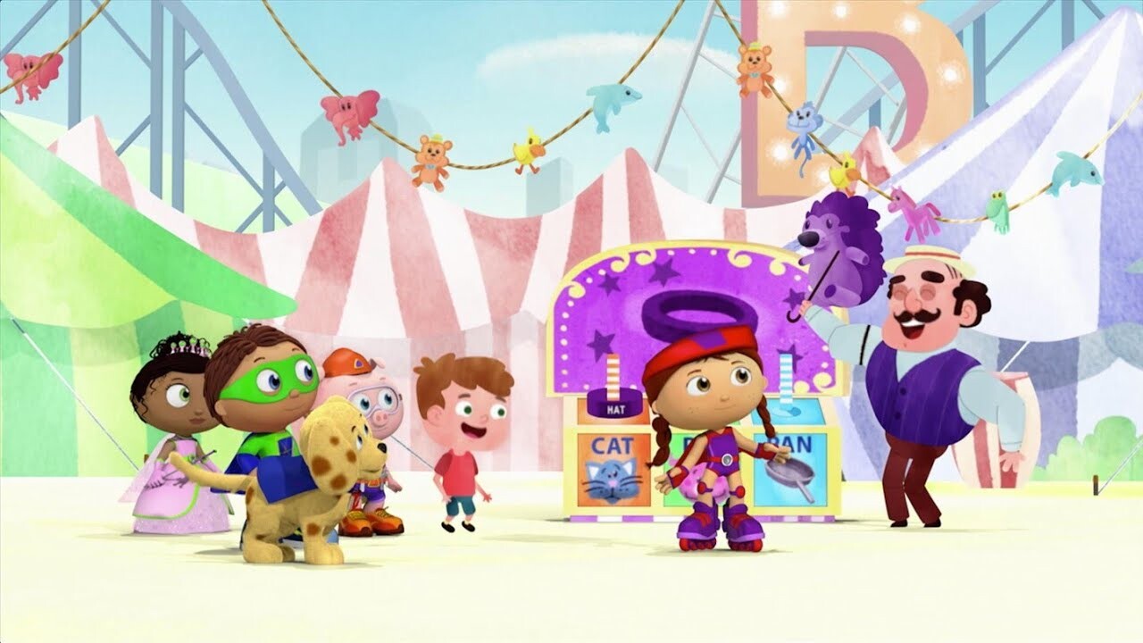 ArtStation - SuperWhy - The Rhyming Carnival