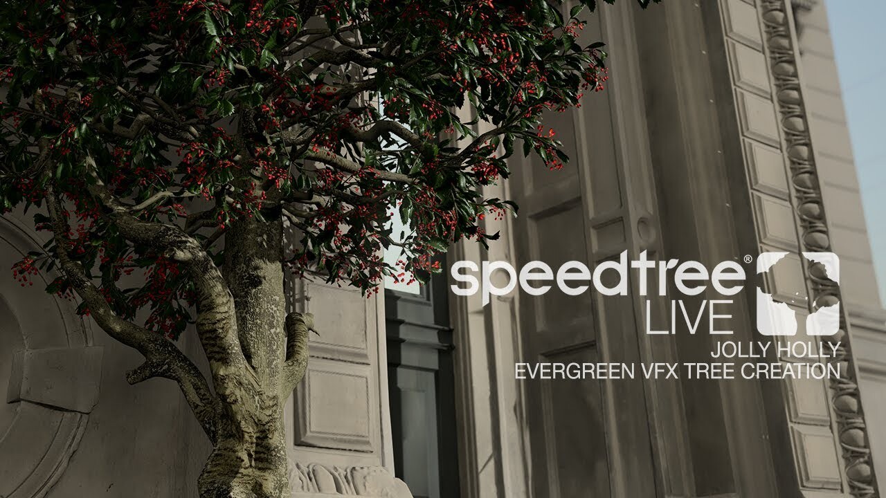 ArtStation - SpeedTree Live: Jolly Holly